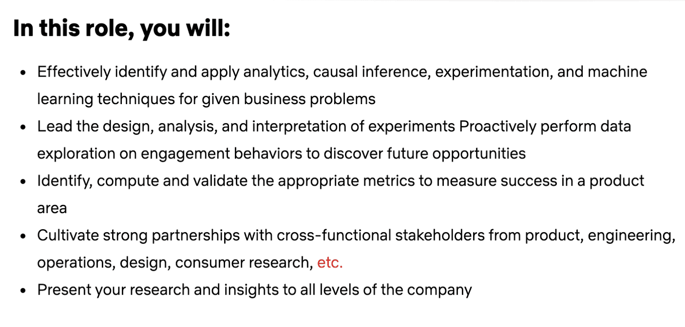 데이터 기반 프로덕트 개발의 비결 Product Data Science Product Analytics Playground
